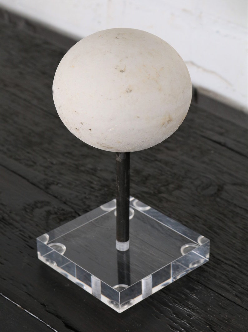 Reclaimed Limestone Filtration Ball on Stand-set of - Etsy