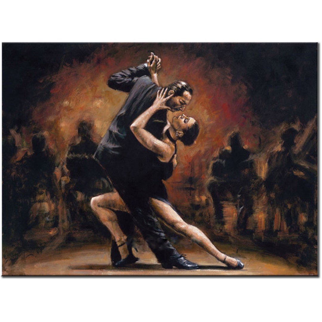 Diamond Embroidery Couples Dance Tango Full 'square' and 'round' Drill ...
