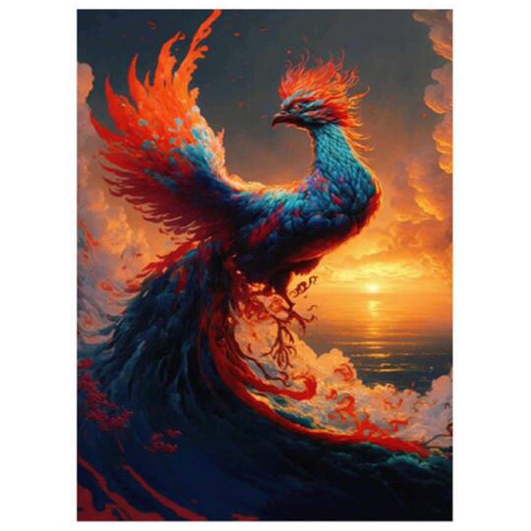Diamond Painting Fantasy Phoenix Full Diamond Mosaic Art DIY Embroidery ...
