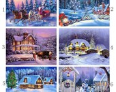 Full Square/round Diamond Painting Winter 5D DIY Diamond - Etsy