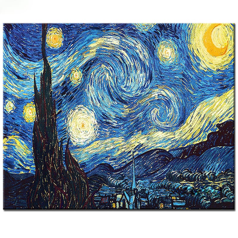 Starry Sky Painting - Etsy