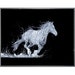 Running Horse Water Shape Spatter Abstract Art Diy Diamond Painting 5D ...