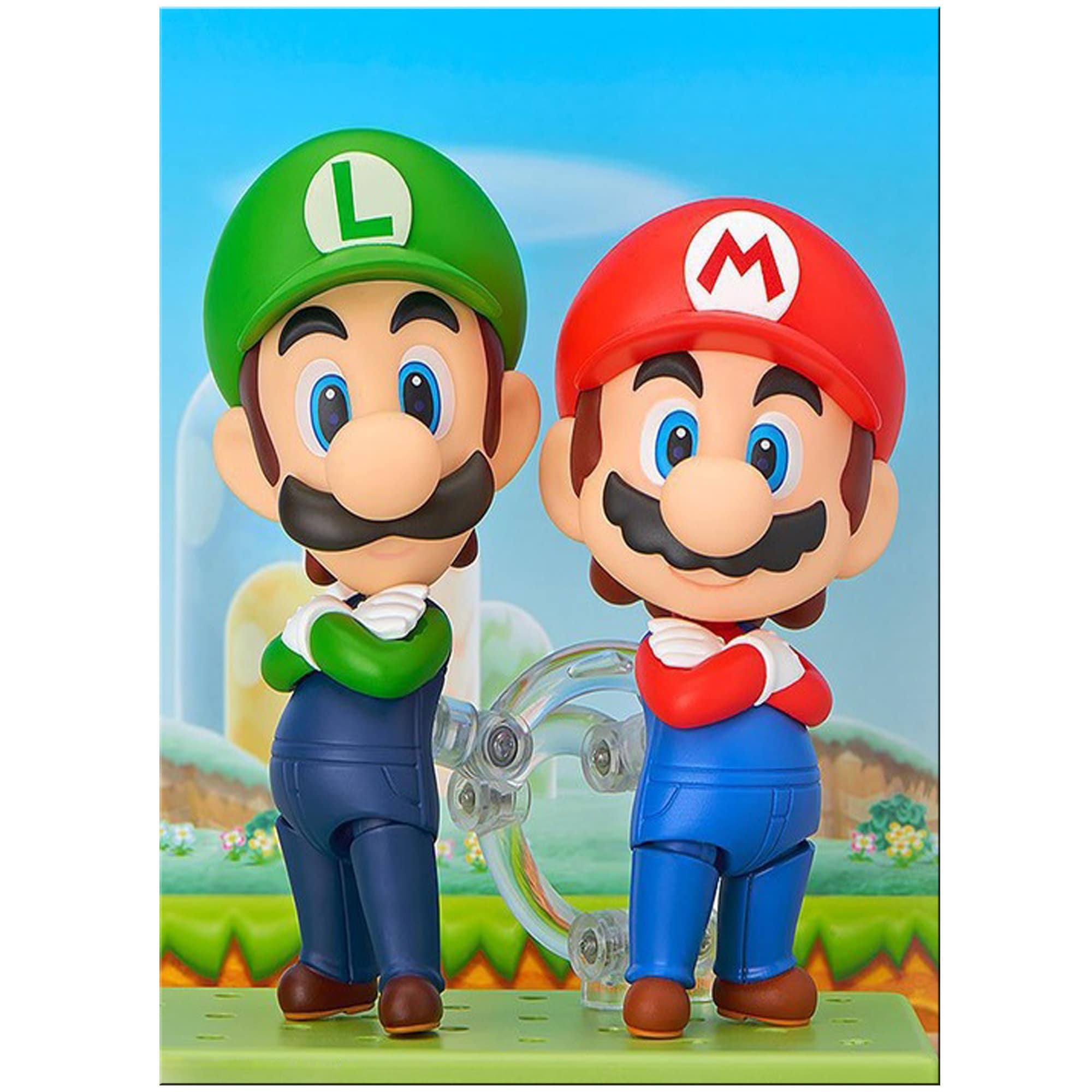 Diamond Embroidery Cartoon Mario Luigi Full Drill Square/round Resin ...