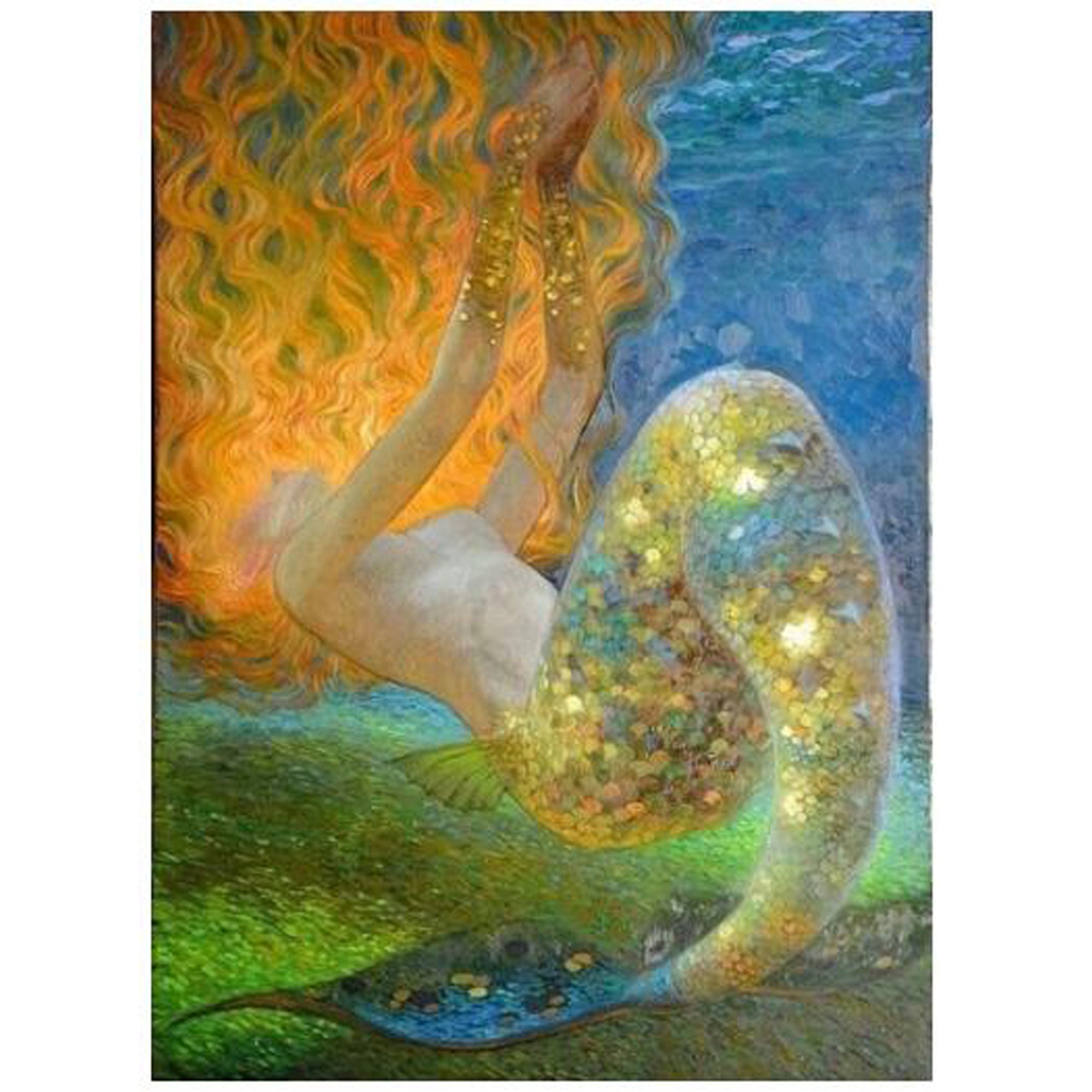 5D DIY Diamond Painting Mermaid Beauty Full Square/round Drill | Etsy