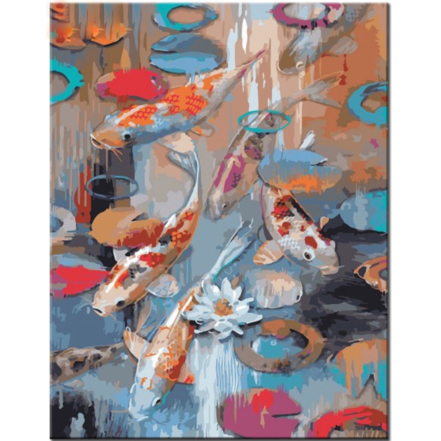 5d Diamond Embroidery Koi Fish Graph DIY Diamond Painting Sale - Etsy