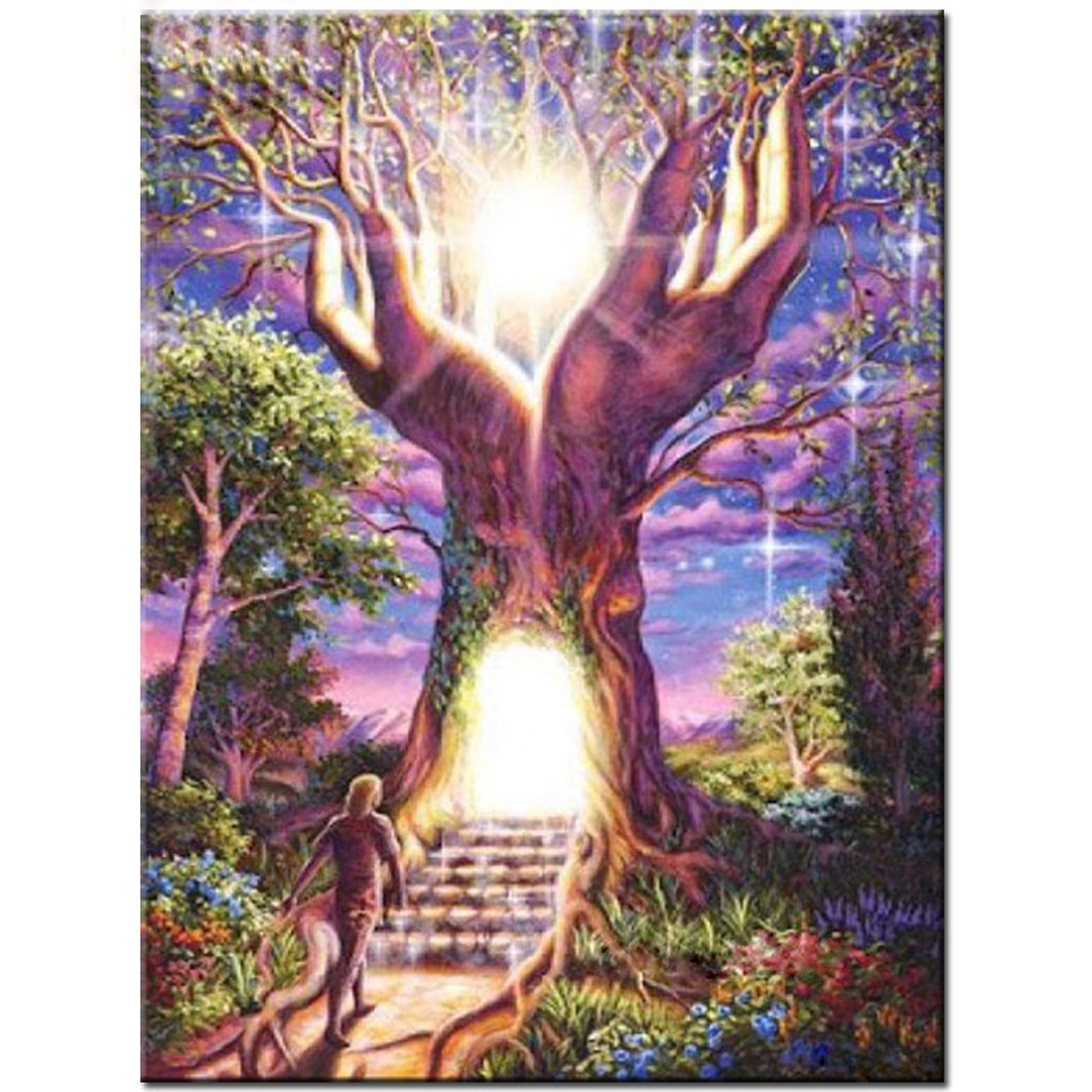 Diamond Embroidery 5D DIY Diamond Painting Tree of Life Full - Etsy