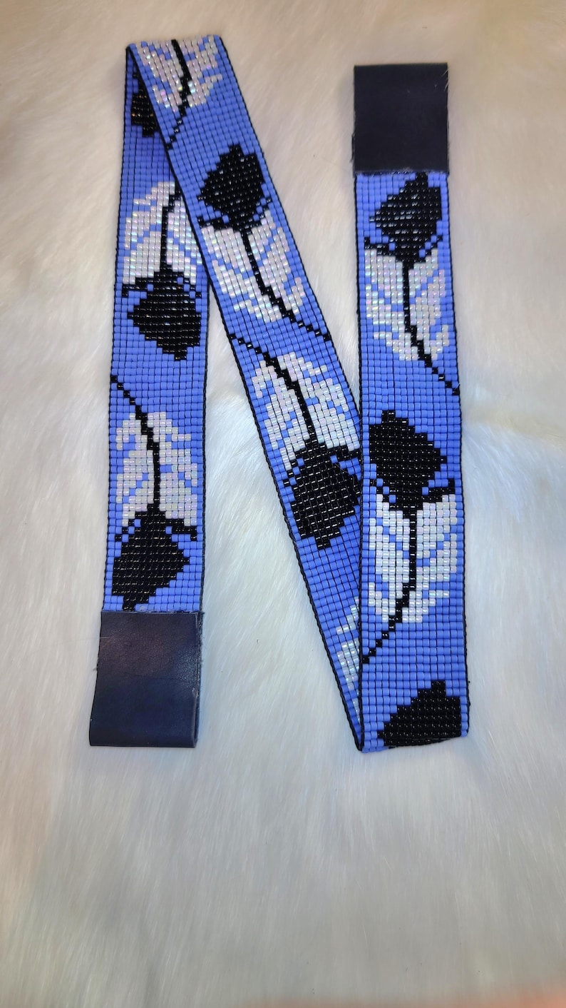 Hat Band Feather Loom Pattern | PDF Miyuki Delica 11/0 Seed Beaded ...