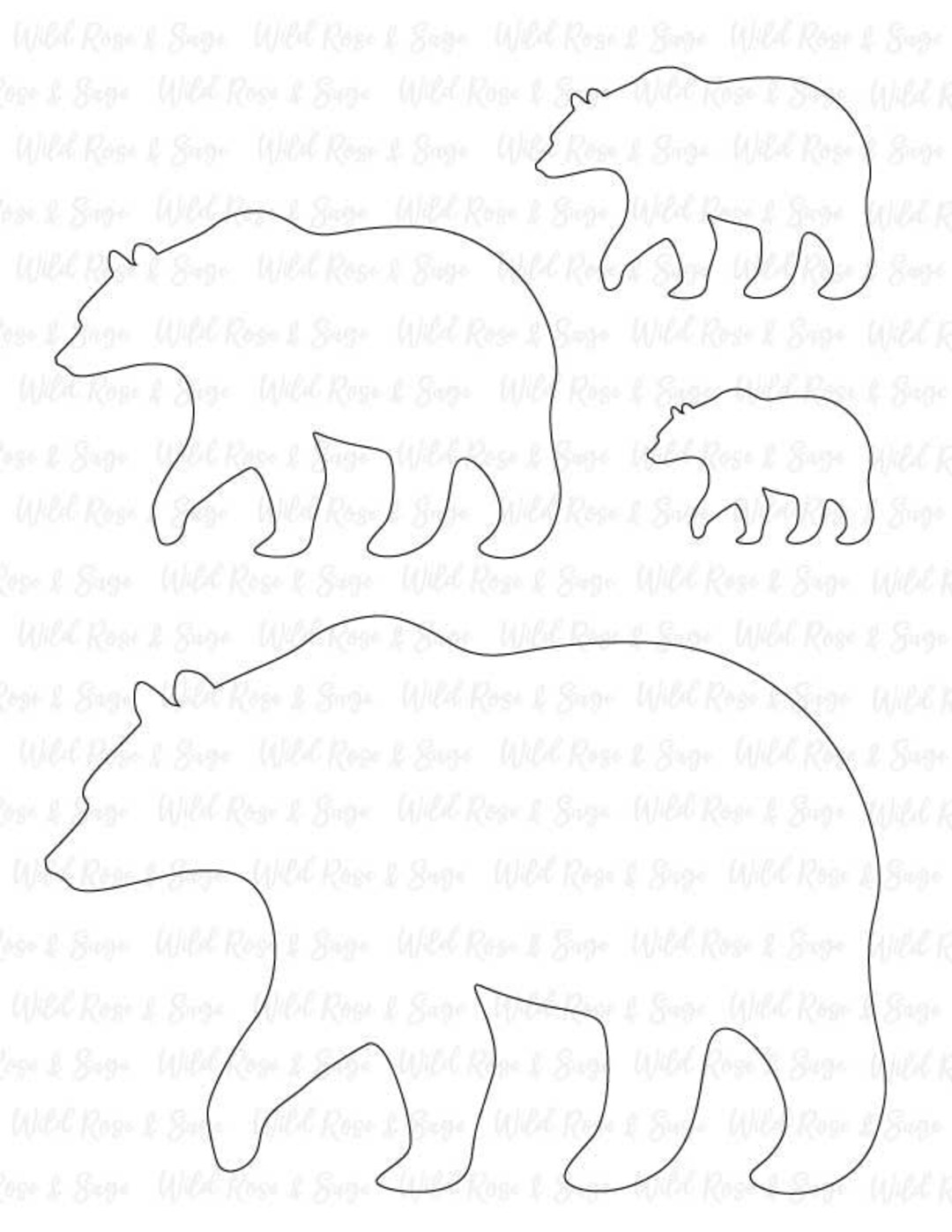 Bear PDF Indigenous Beading Pattern | Seed Bead Template | Flat Stitch ...