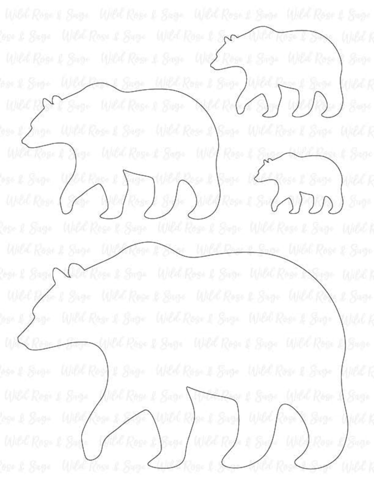 Bear PDF Indigenous Beading Pattern | Seed Bead Template | Flat Stitch ...