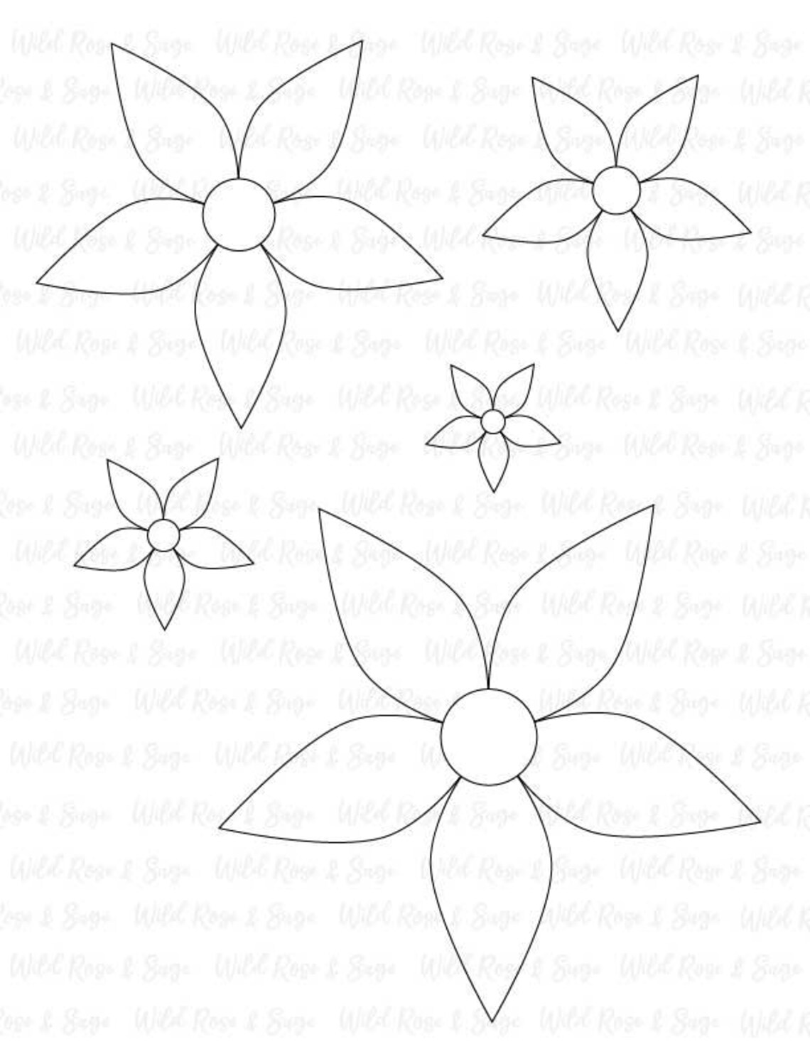 Lily Floral Seed Bead Template | Indigenous Beading Pattern | Flat ...