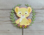 Baby Nala Lion King Cake Topper Centerpiece Baby Shower - Etsy