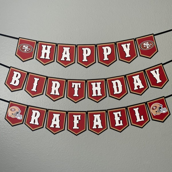 49ers Birthday - Etsy