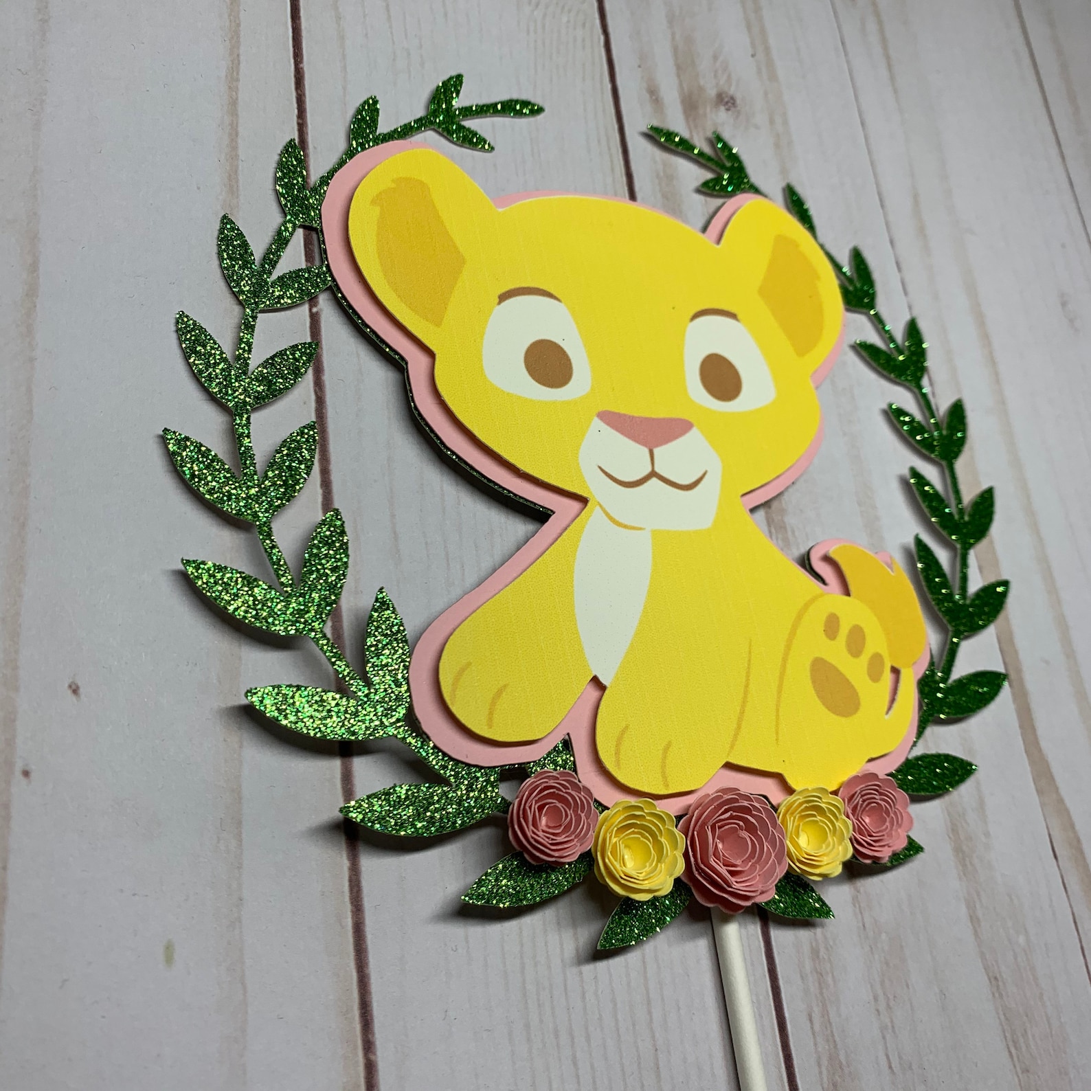 Baby Nala Lion King Cake Topper Centerpiece Baby Shower | Etsy
