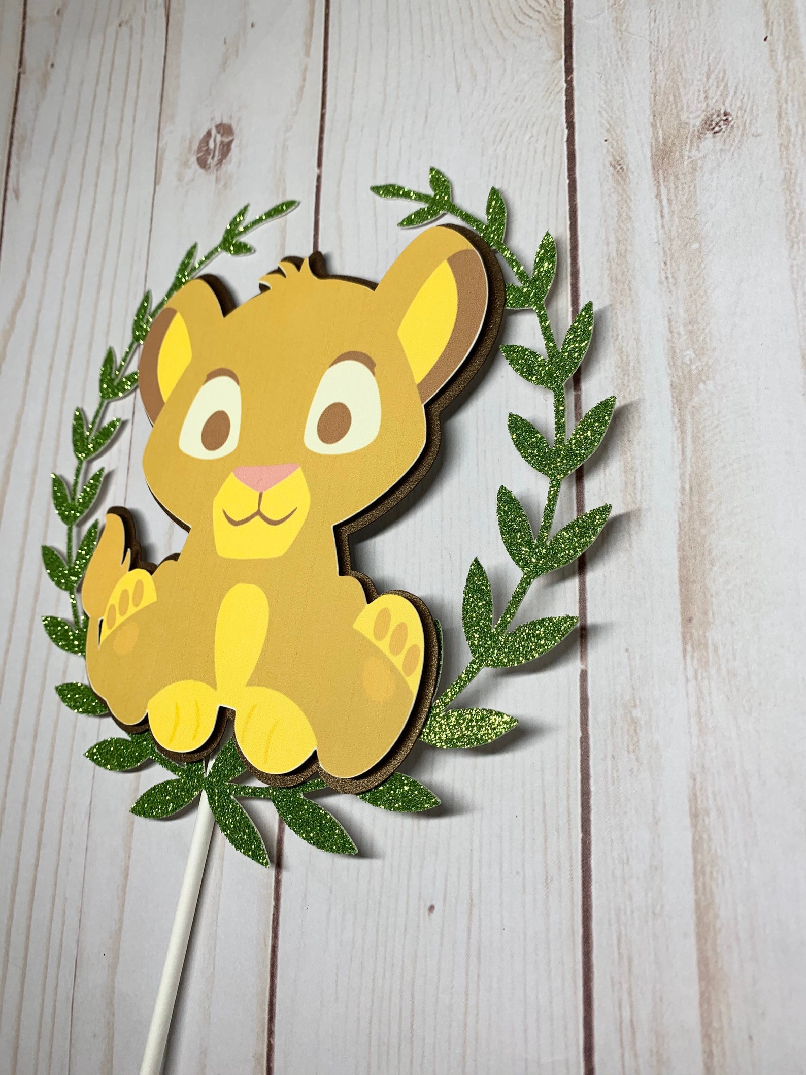 Baby Simba Lion King Cake Topper Centerpiece Baby Shower - Etsy