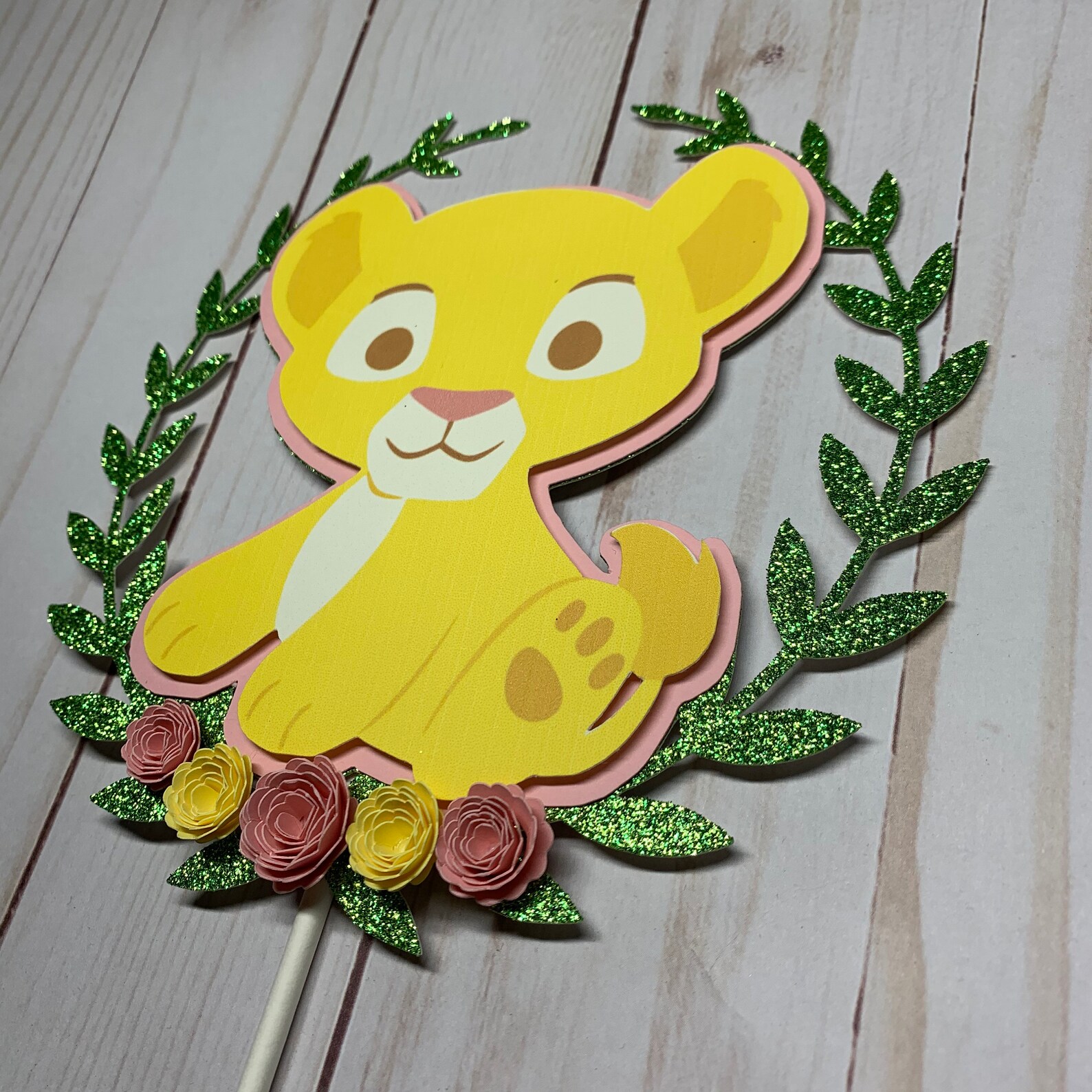 Baby Nala Lion King Cake Topper Centerpiece Baby Shower - Etsy