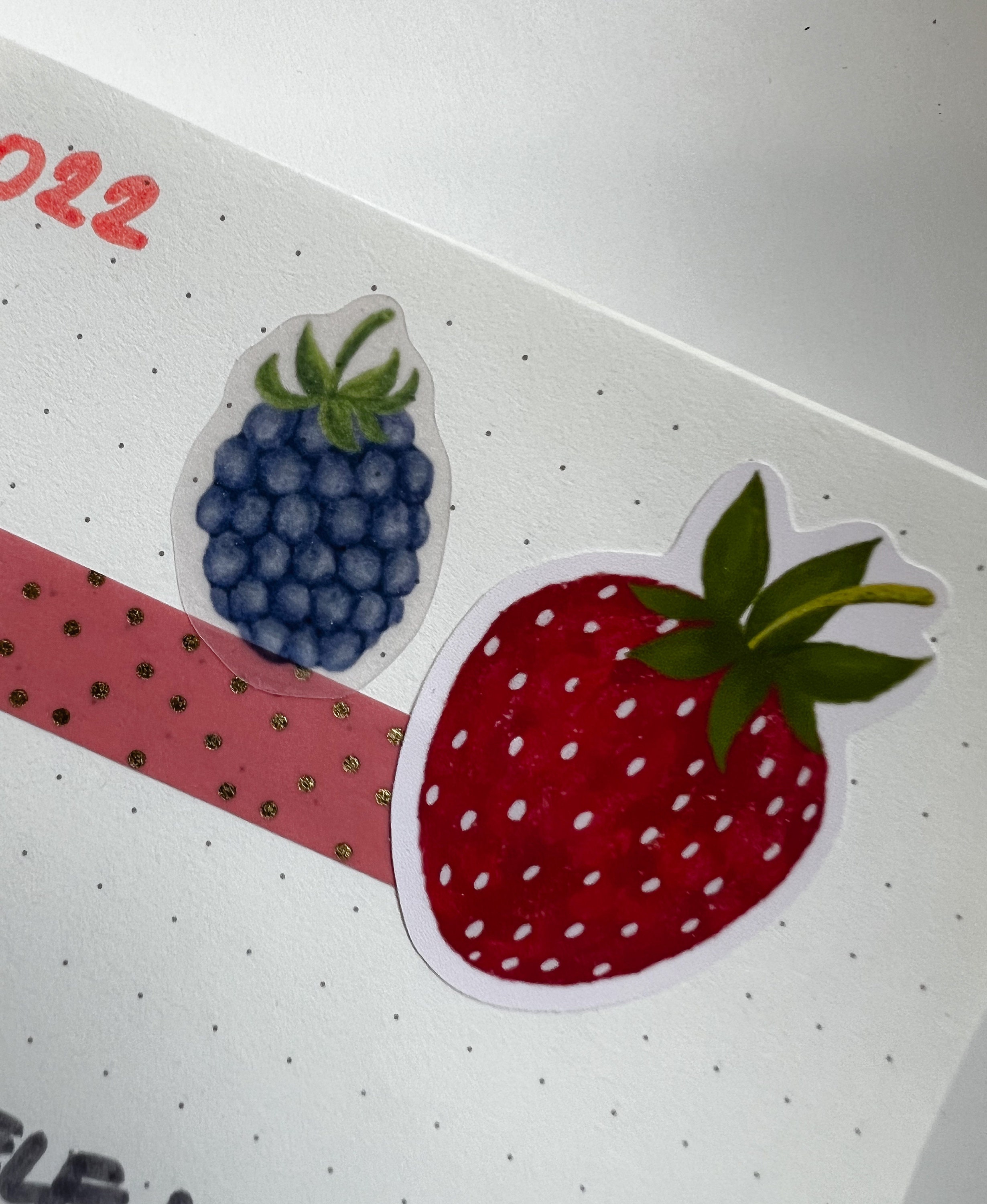 FRUITY SURPRISE STICKER Sheet | Bujo Stickers, Stickers for Planners ...