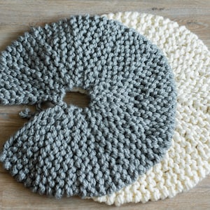 Christmas Tree Skirt Knitted Tree Skirt Tree Wrap Chunky Knit Skirt ...