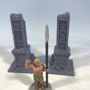 Savage Atoll - Jungle Ruins Play Set - 3d Printed Jungle Ruins - Dnd ...