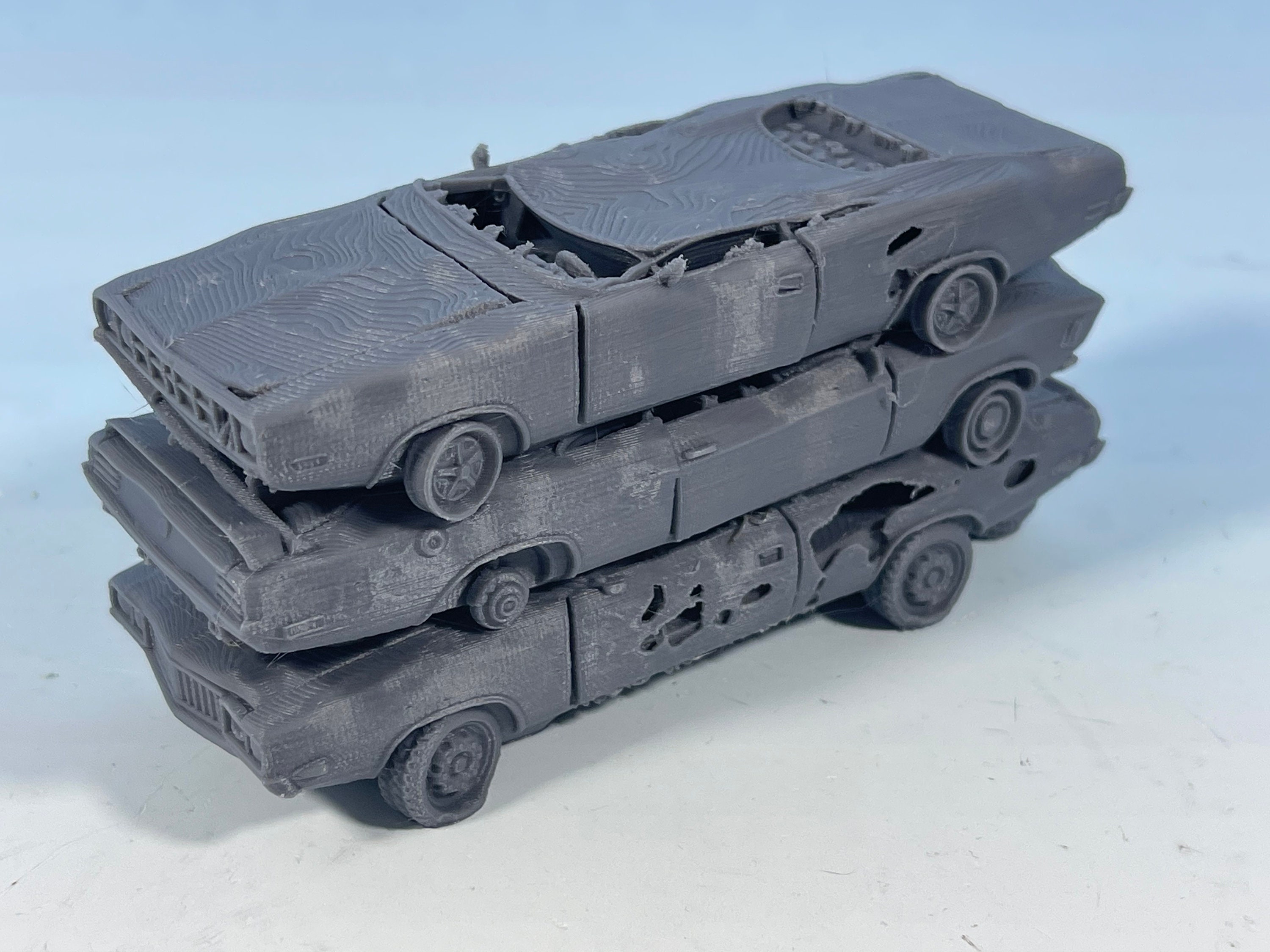 Toys Miniature Toys Post Apocalyptic Fallout walking dead Stackable ...