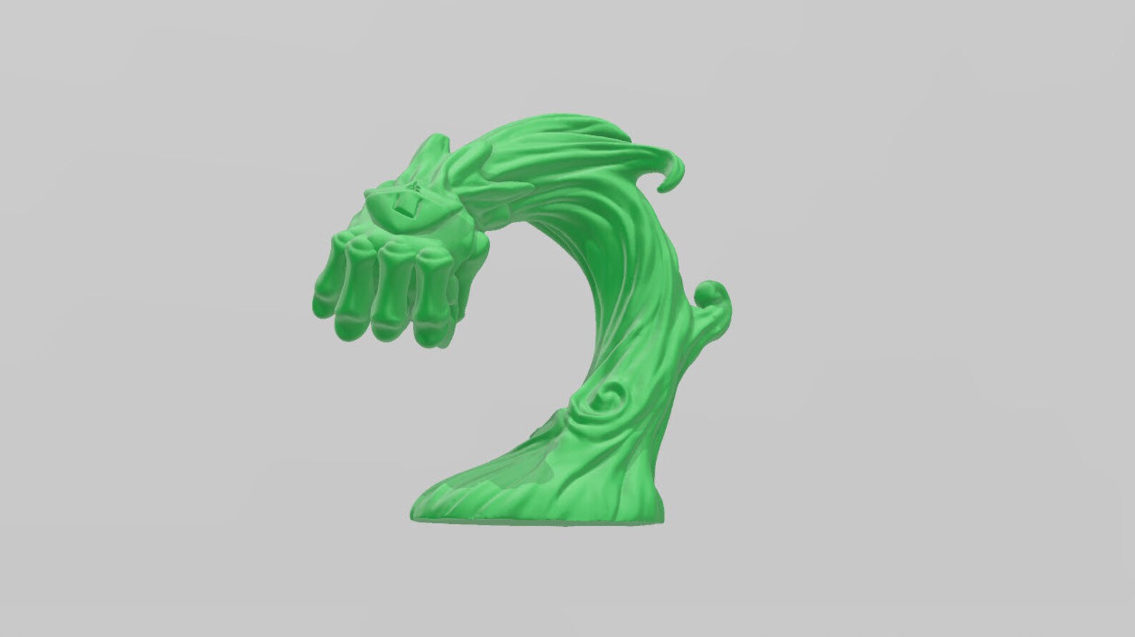 Bigbies Hand Punching Pose 3d Printable STL File by | Etsy