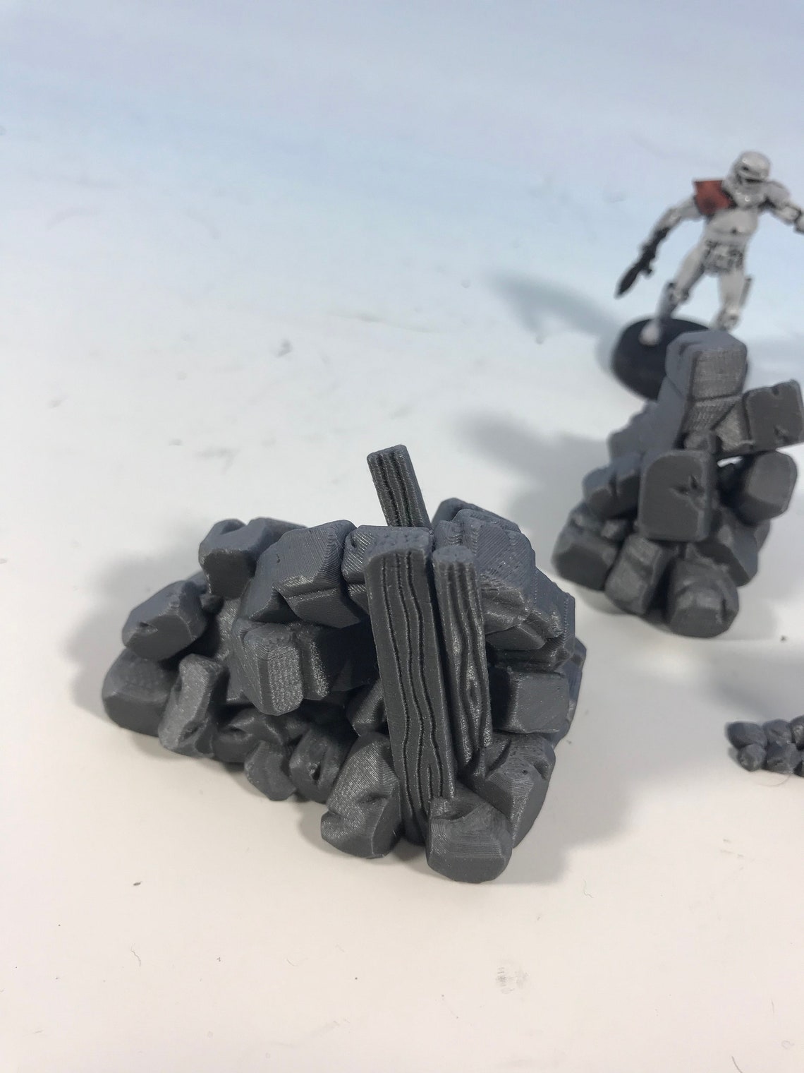 Wall and Rubble Kit Dnd Pathfinder Zombicide Heroes | Etsy