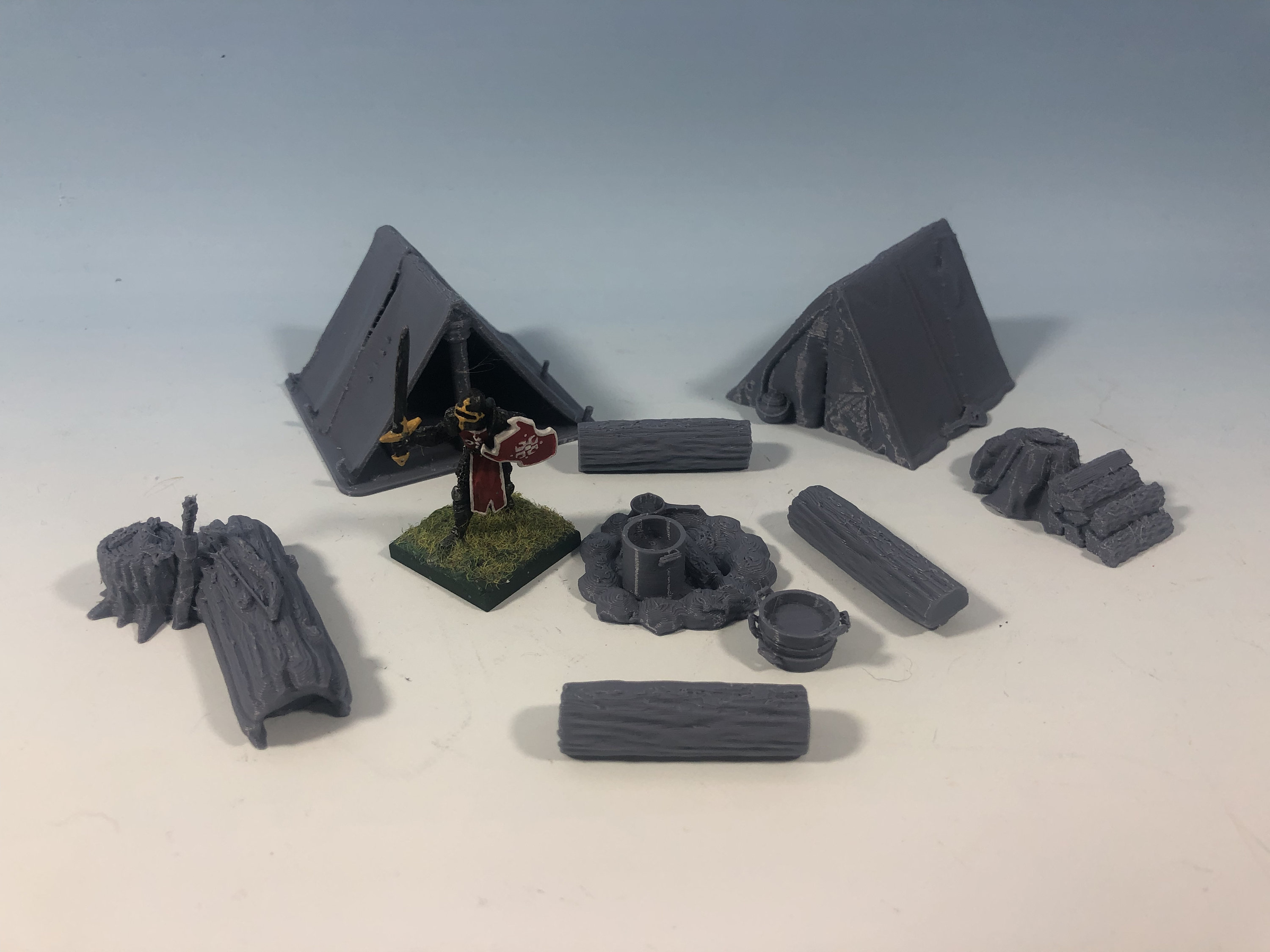 Complete Adventuring Campsite Dnd Pathfinder Fantasy | Etsy