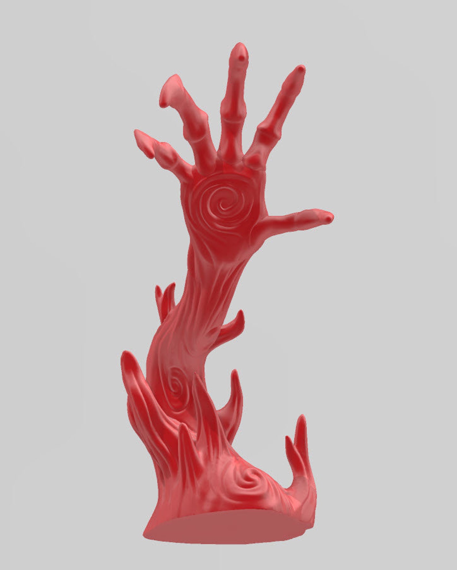 Bigbies Hand - Grasping Pose - 3d Printable STL File by Arsenal ...