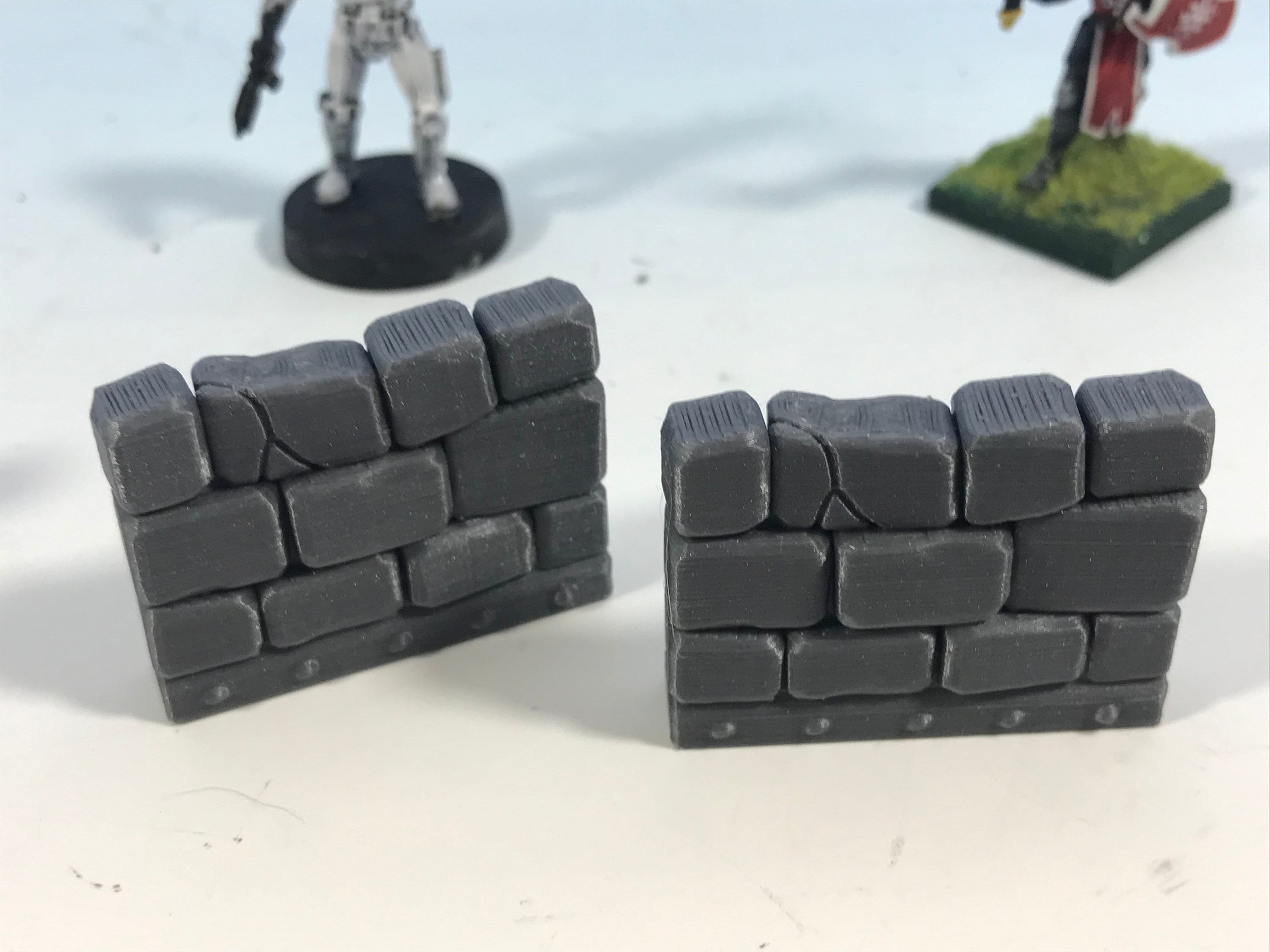 Wall and Rubble Kit Dnd Pathfinder Zombicide Heroes | Etsy