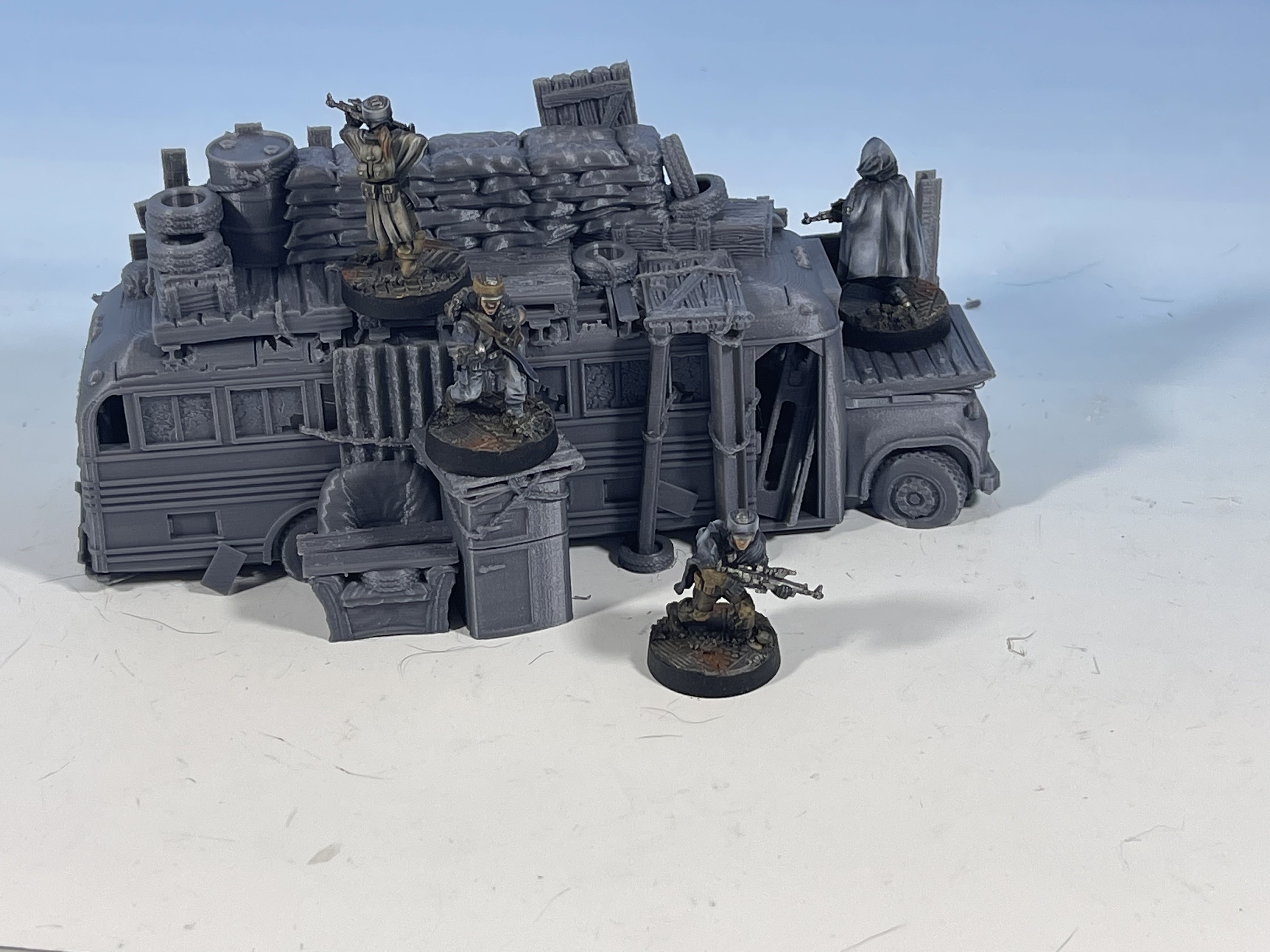 Junk Fort Rampart 4 Table Top Terrain Post Apocalyptic - Etsy España