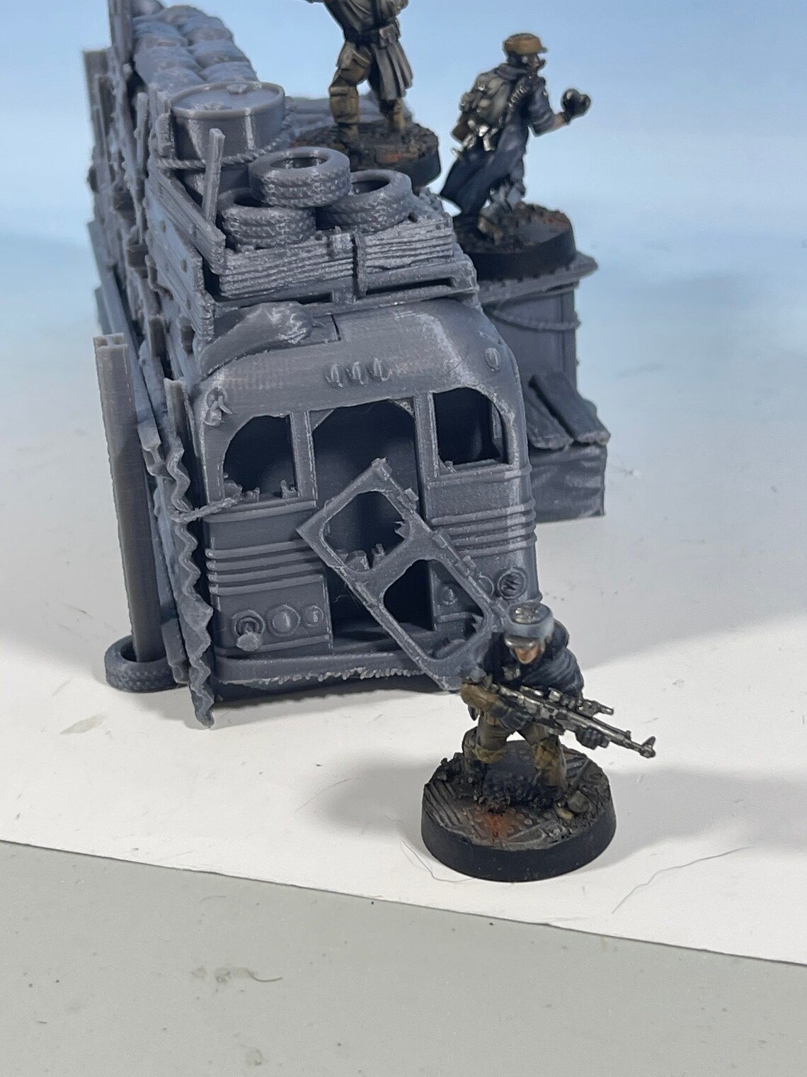 Junk Fort Rampart 4 Table Top Terrain Post Apocalyptic | Etsy