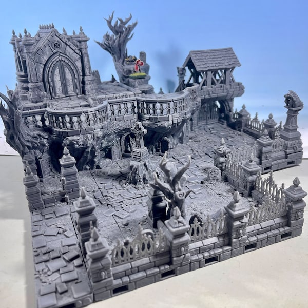 3d Printed Crypt - Etsy