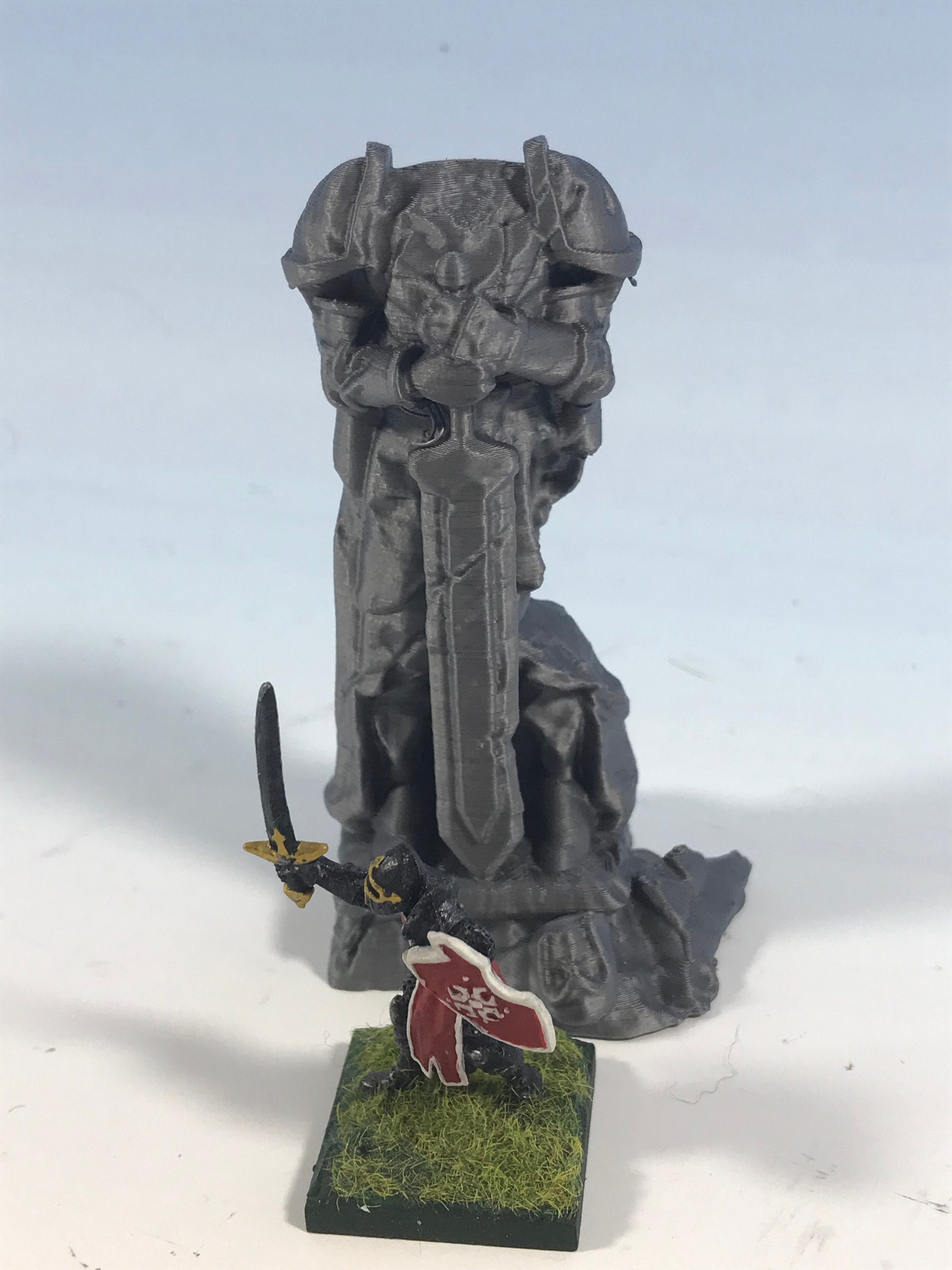 Statue Set 0f 5 Dungeons and Dragons Pathfinder Dwarven | Etsy