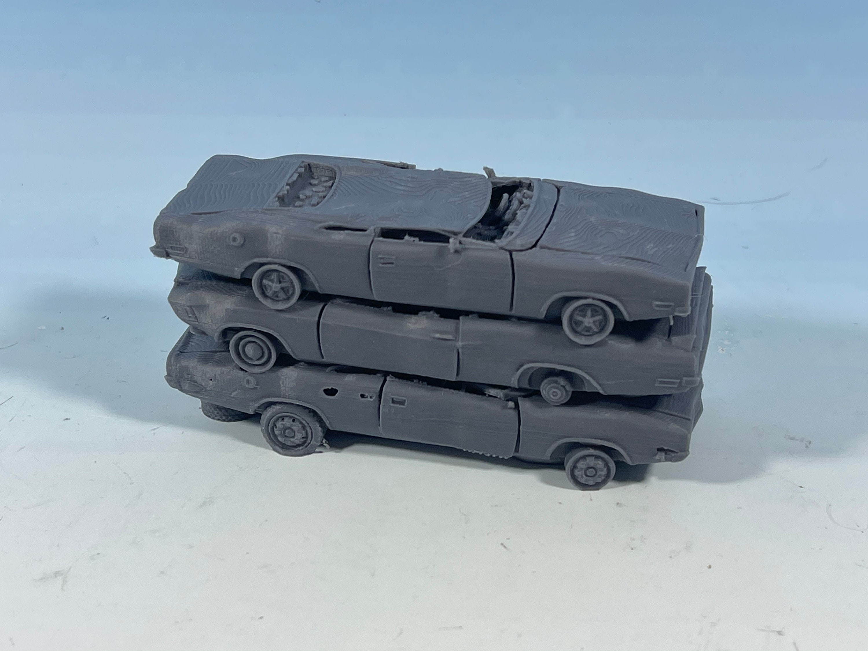 Toys Miniature Toys Post Apocalyptic Fallout walking dead Stackable ...