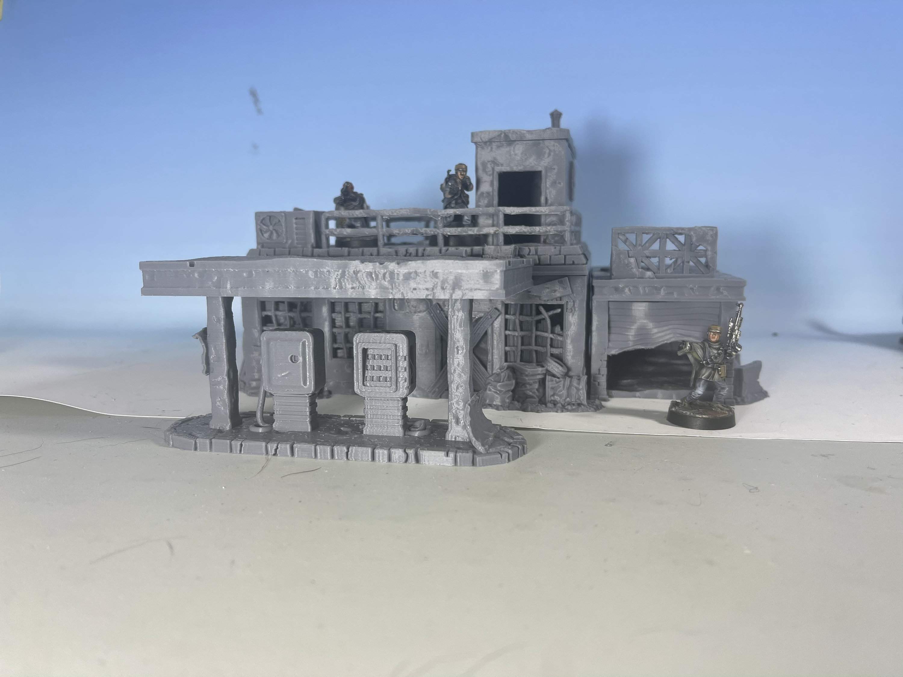 Toys Fallout walking dead Post Apocalyptic Junk Fort Fence barricade 11 ...