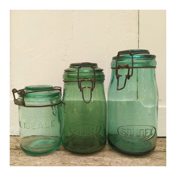 Green Canning Jars - Etsy