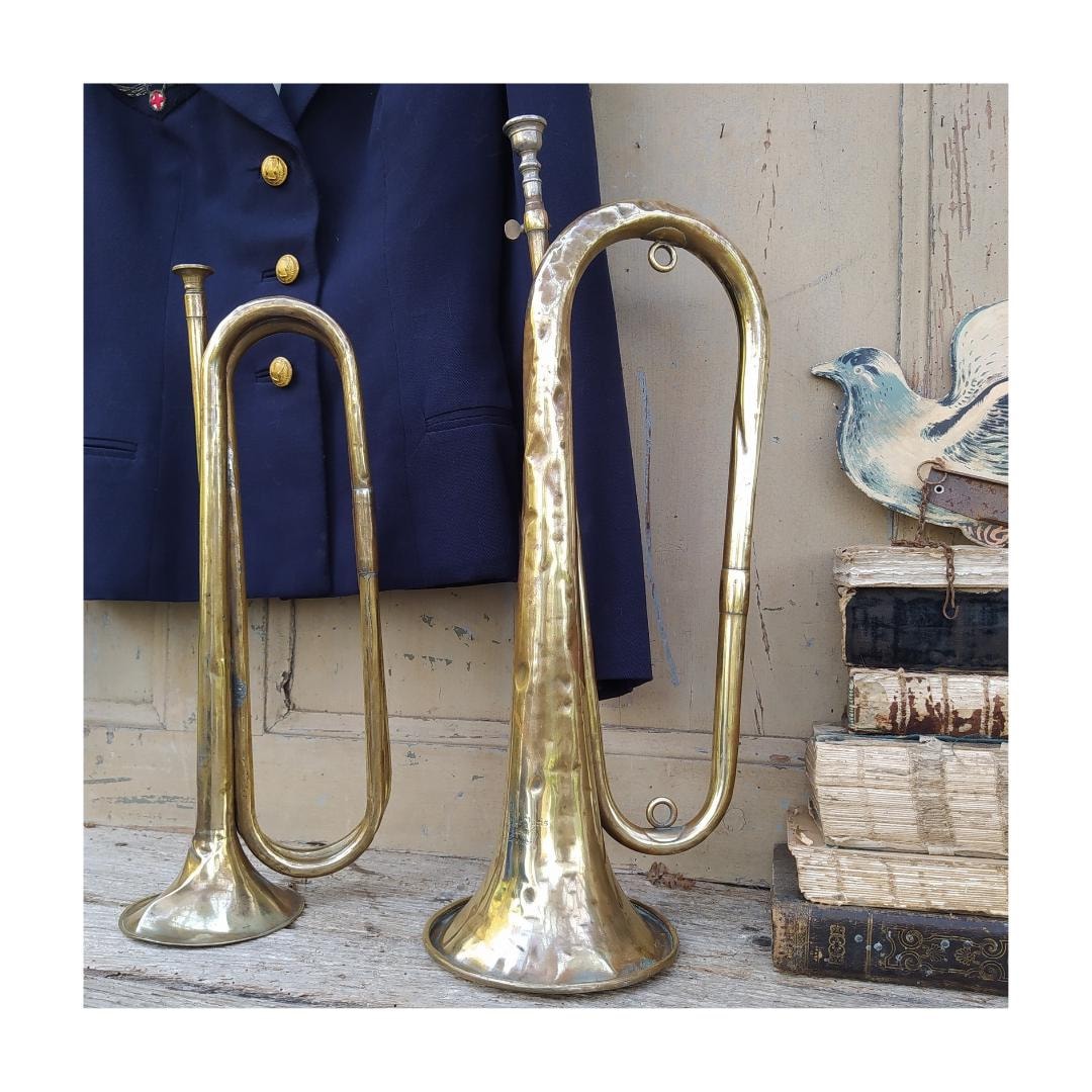 Antique French Military Bugle ~ 'millereau' French Antique Musical ...