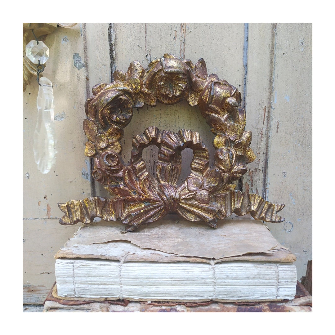 Antique French Fronton French Bronze Ornament Louis XVI Style ...