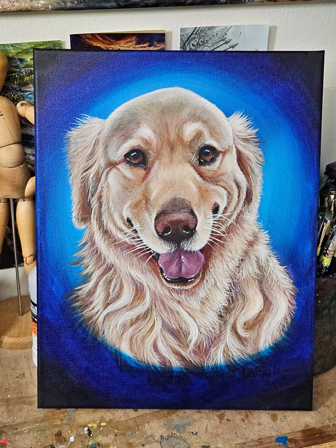 10x10 Custom Pet Portrait, Custom, Artwork, Commission, Pets, Animal ...