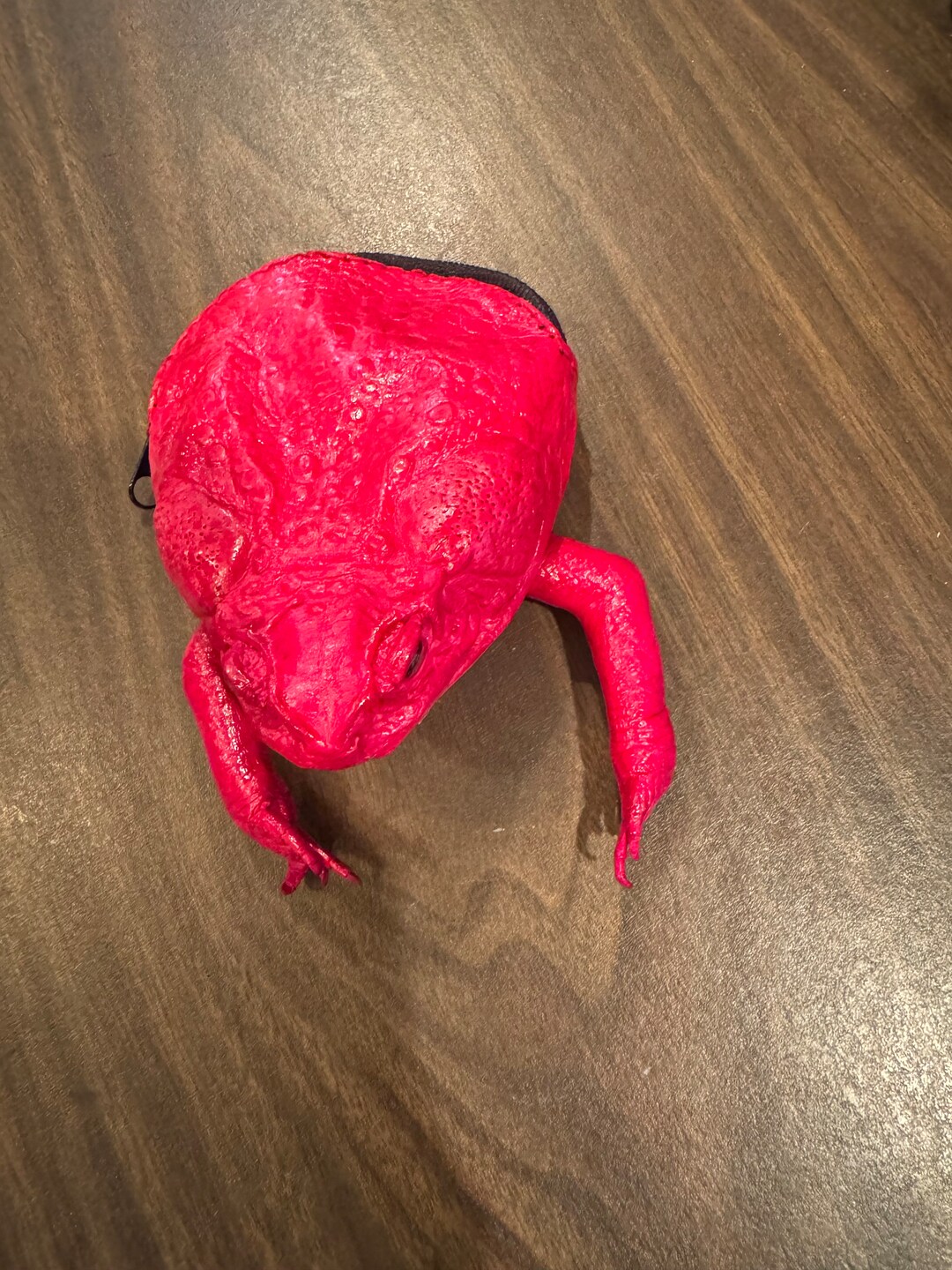 Cane Toad Coin Purse in Color Red - Etsy