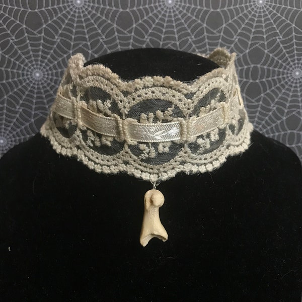 Bone Choker - Etsy