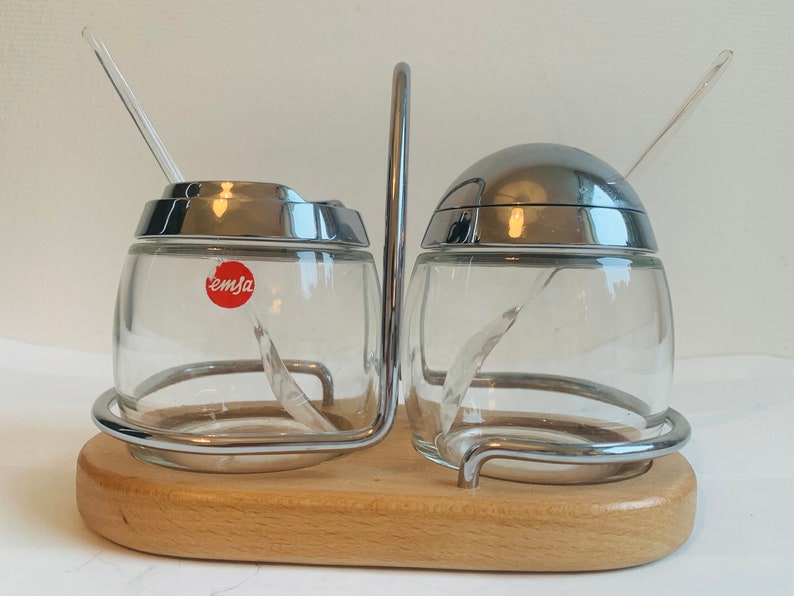 Vintage Retro EMSA Set, Made in Germany, Original Label, Never Used ...