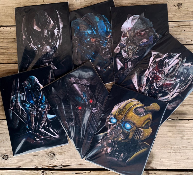 Transformers PRINTS Poster Movie NEW Comics Wall Art Decor - Etsy