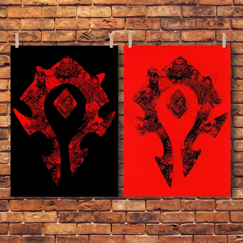 Horde - PRINT - Etsy