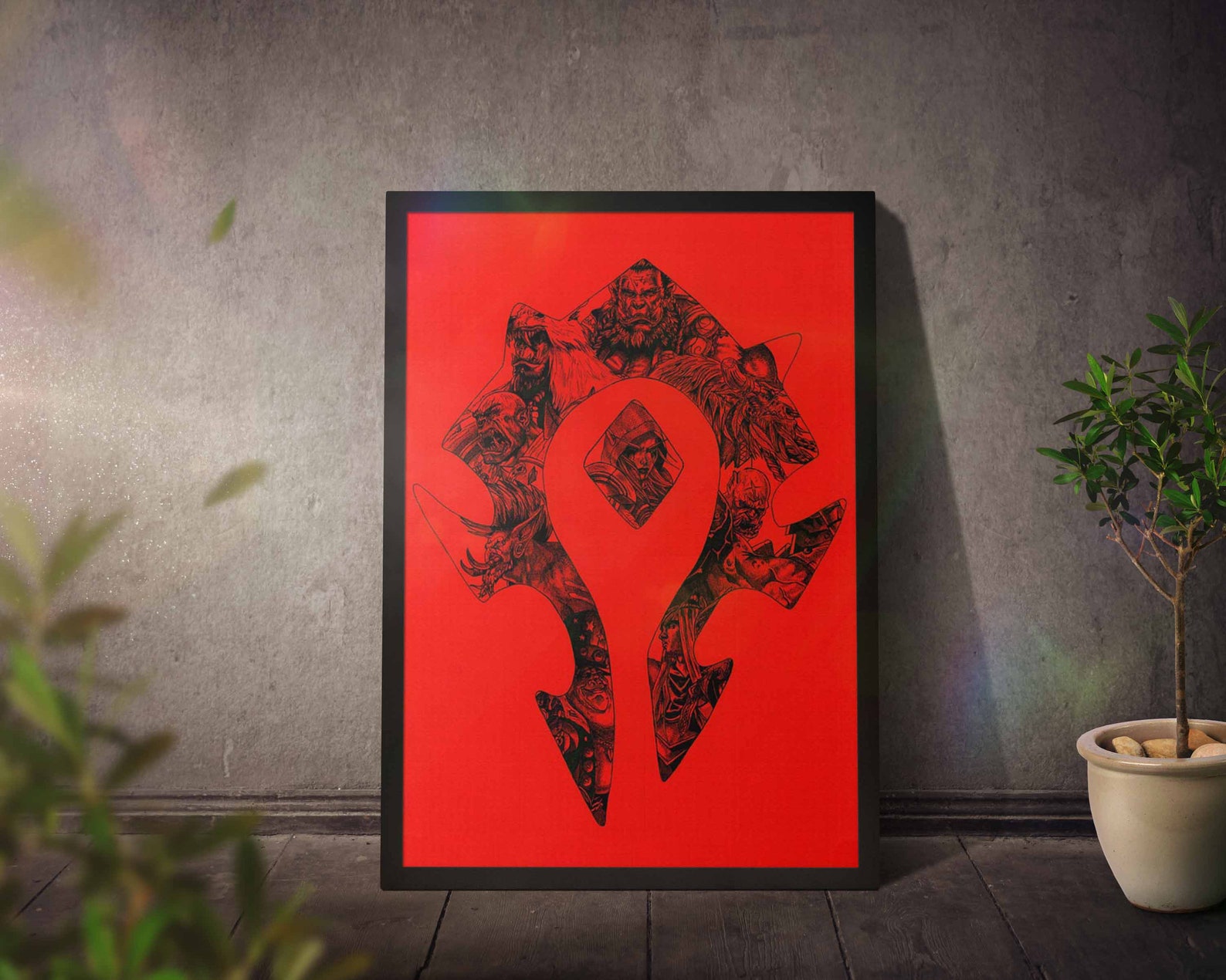 Horde PRINT - Etsy