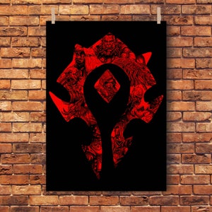 Horde PRINT - Etsy