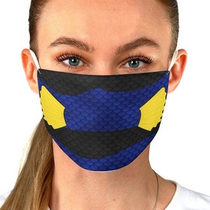 Dory Face Mask Adjustable | Disney Finding Nemo Orange Fish Theme Park ...