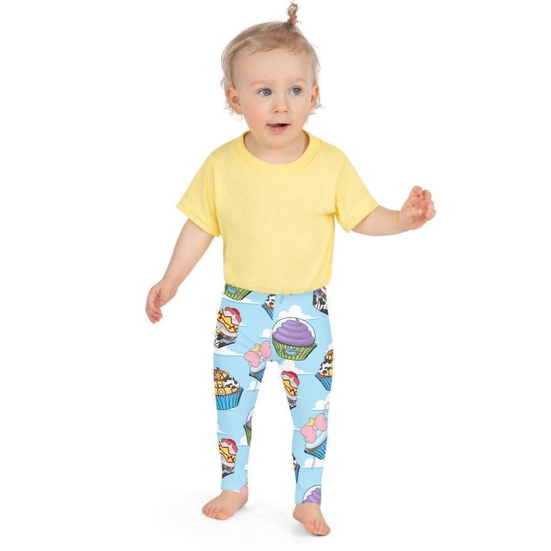 Toy Story Cupcakes Kids Leggings | Toddler Preteen Disney Toy Story Bo ...