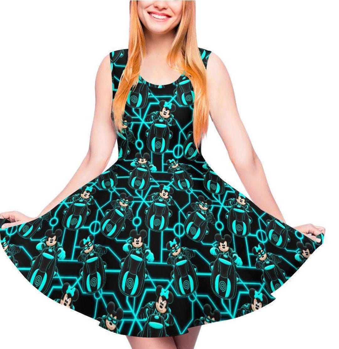 Tron Dresses | Disney World Disneyland Mickey Minnie Mouse Sweetheart ...