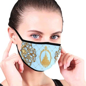 Cinderella Face Mask With Filter Pocket | Disney World Disneyland ...