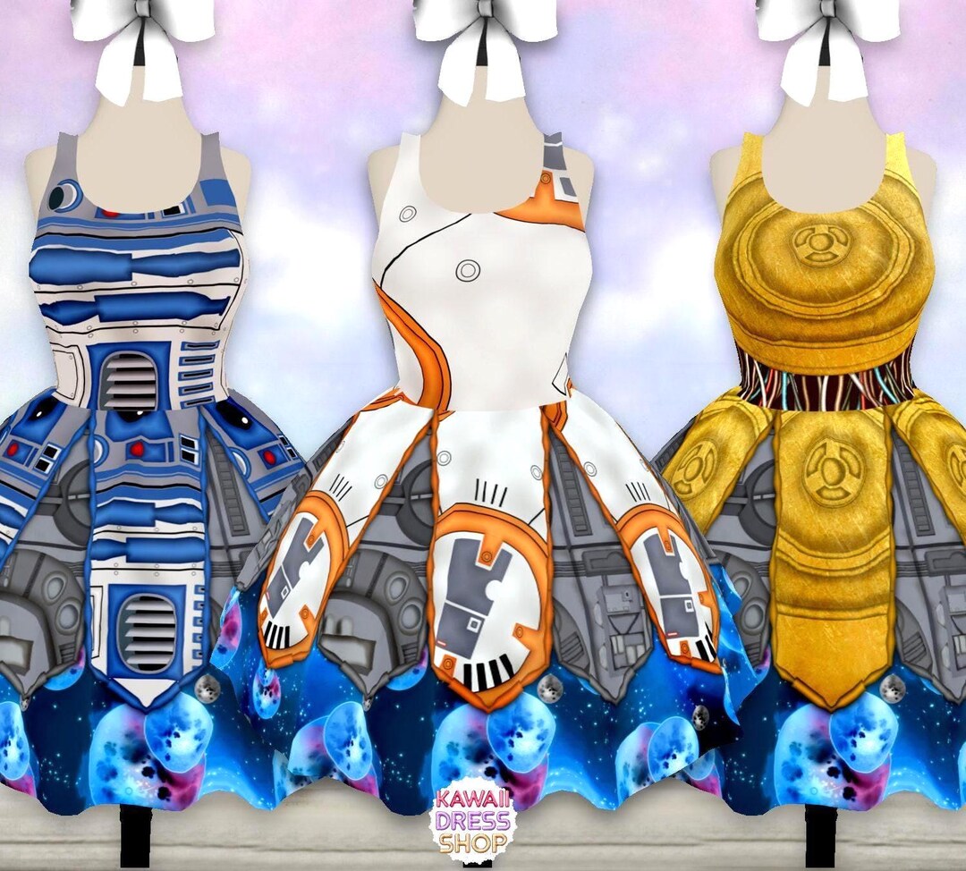 Star Wars Droids Dress | Mommy and Me Rundisney Disney World Bound ...